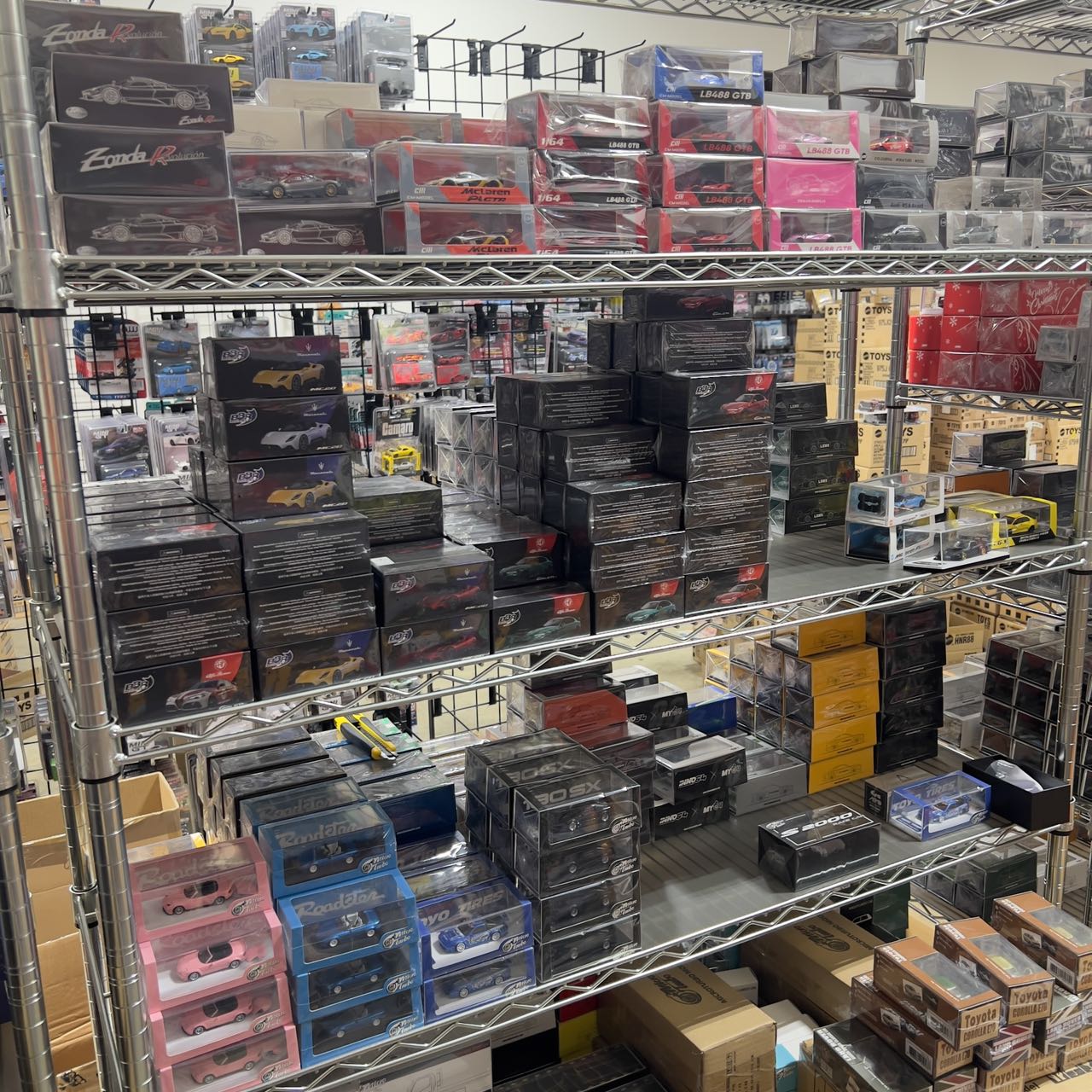 Super Mini Wheels Mystery Box - ALL 1:64 Brands Mix Diecast Cars - Cha