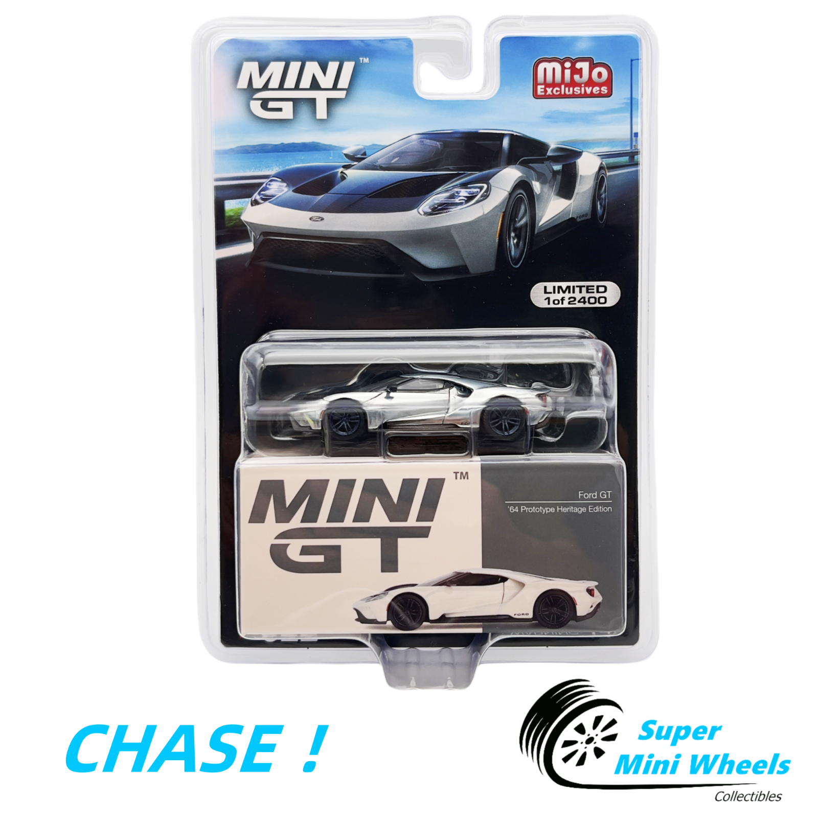 CHASE ! Mini GT 1:64 Ford GT ’64 Prototype Heritage Edition #622 ...