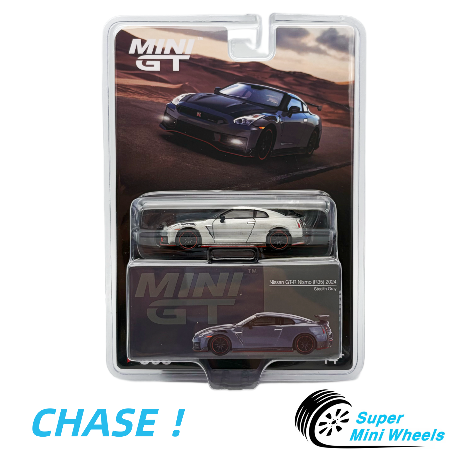 CHASE ! Mini GT 1:64 Nissan GT-R Nismo 2024 NISMO Stealth Gray #868 ...
