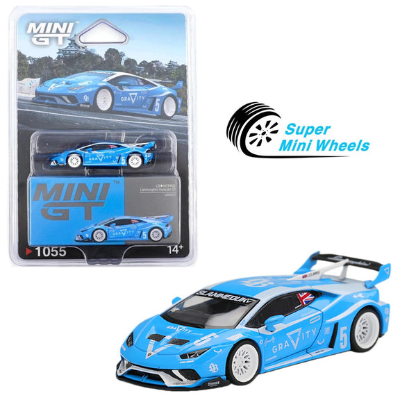 Mini GT 1:64 LB-WORKS Lamborghini Huracán GT GRAVITY #1055 – Super Mini ...