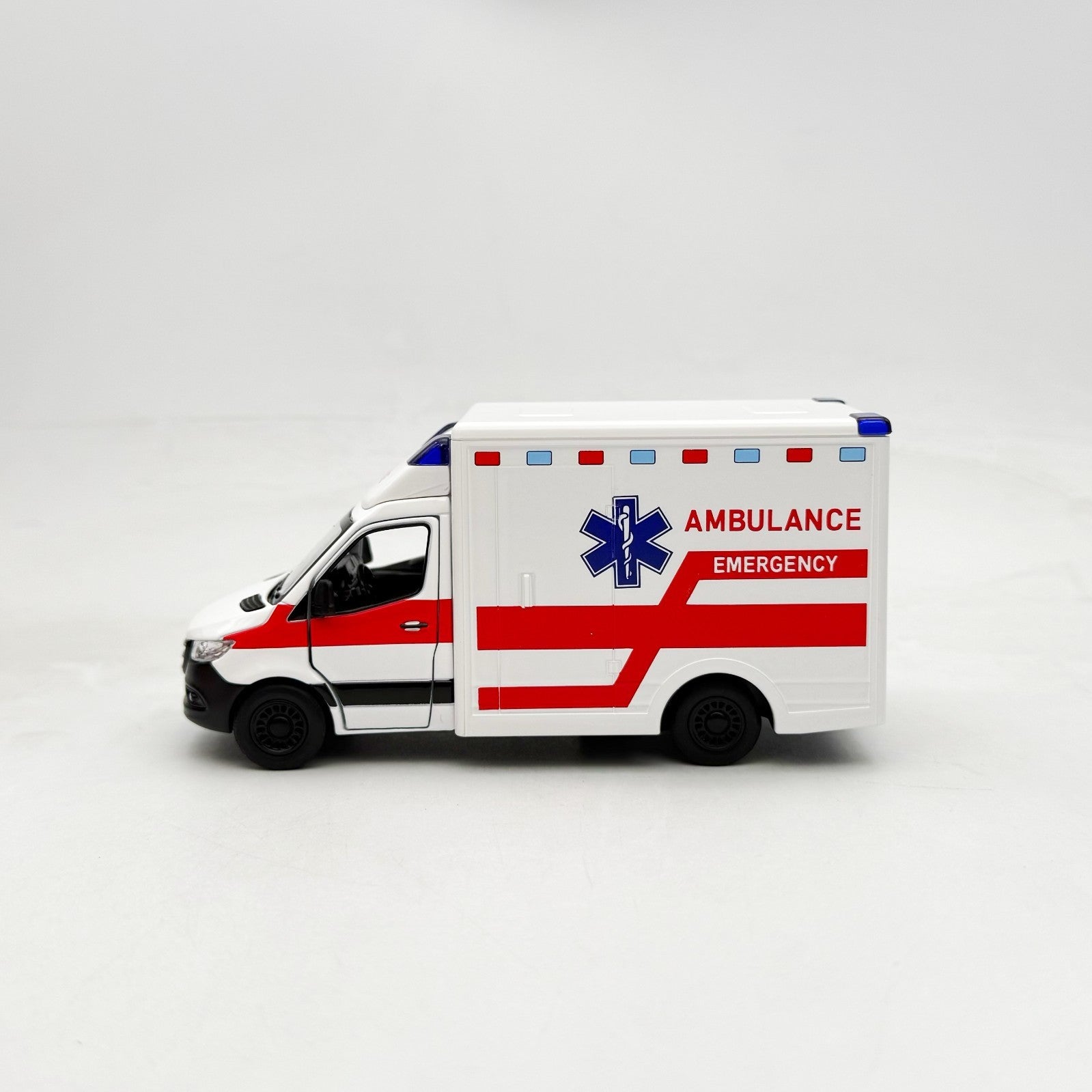 Kinsmart 1:48 Mercedes-Benz Sprinter (Ambulance Edition) Diecast Cars ...