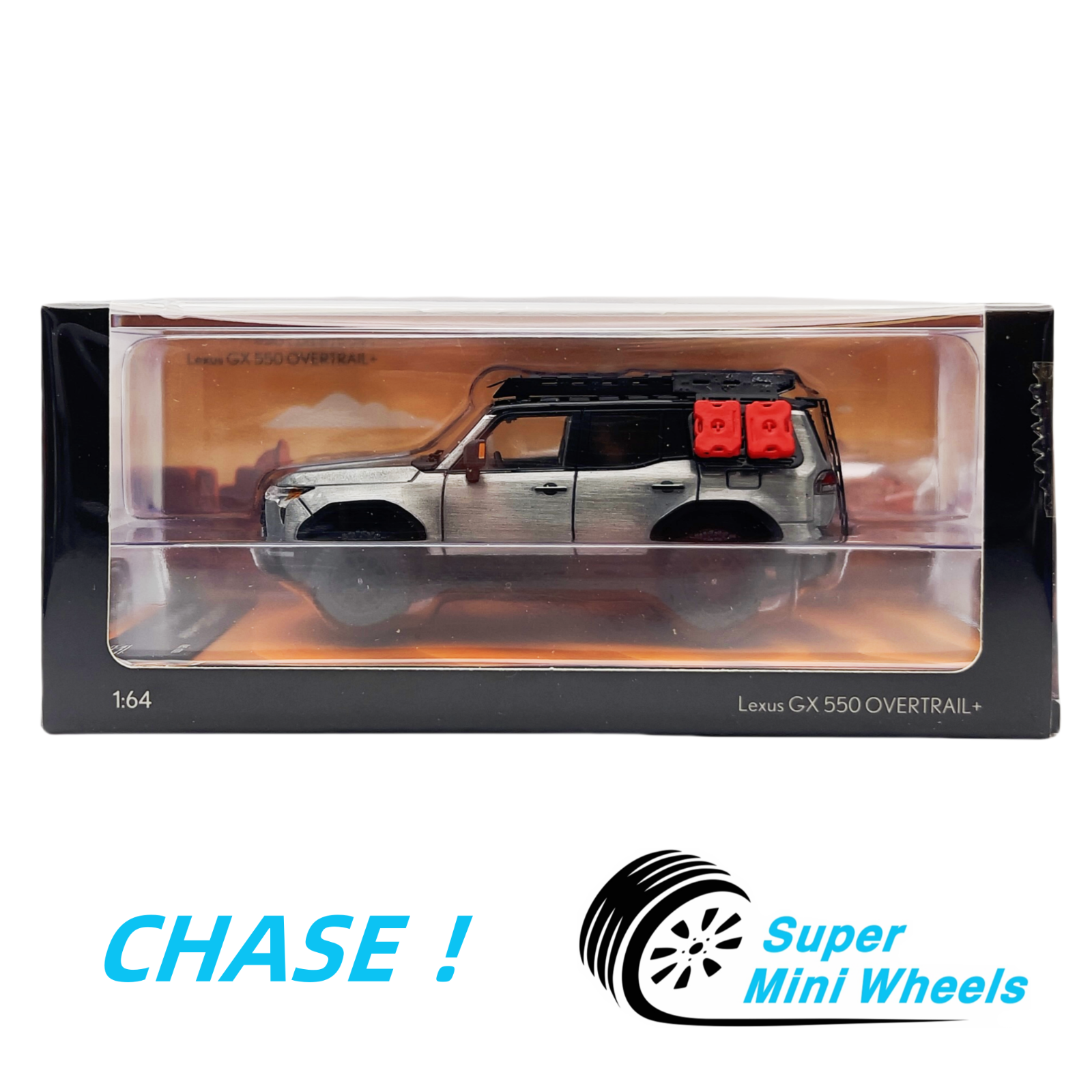CHASE ! GCD 1:64 Lexus GX 550 Overtrail + Earth & Black Onyx - Diecas ...