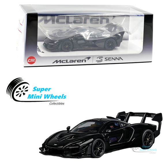 CM-Model 1:64 McLaren Senna GTR – Black - Limited Edition – Super Mini ...