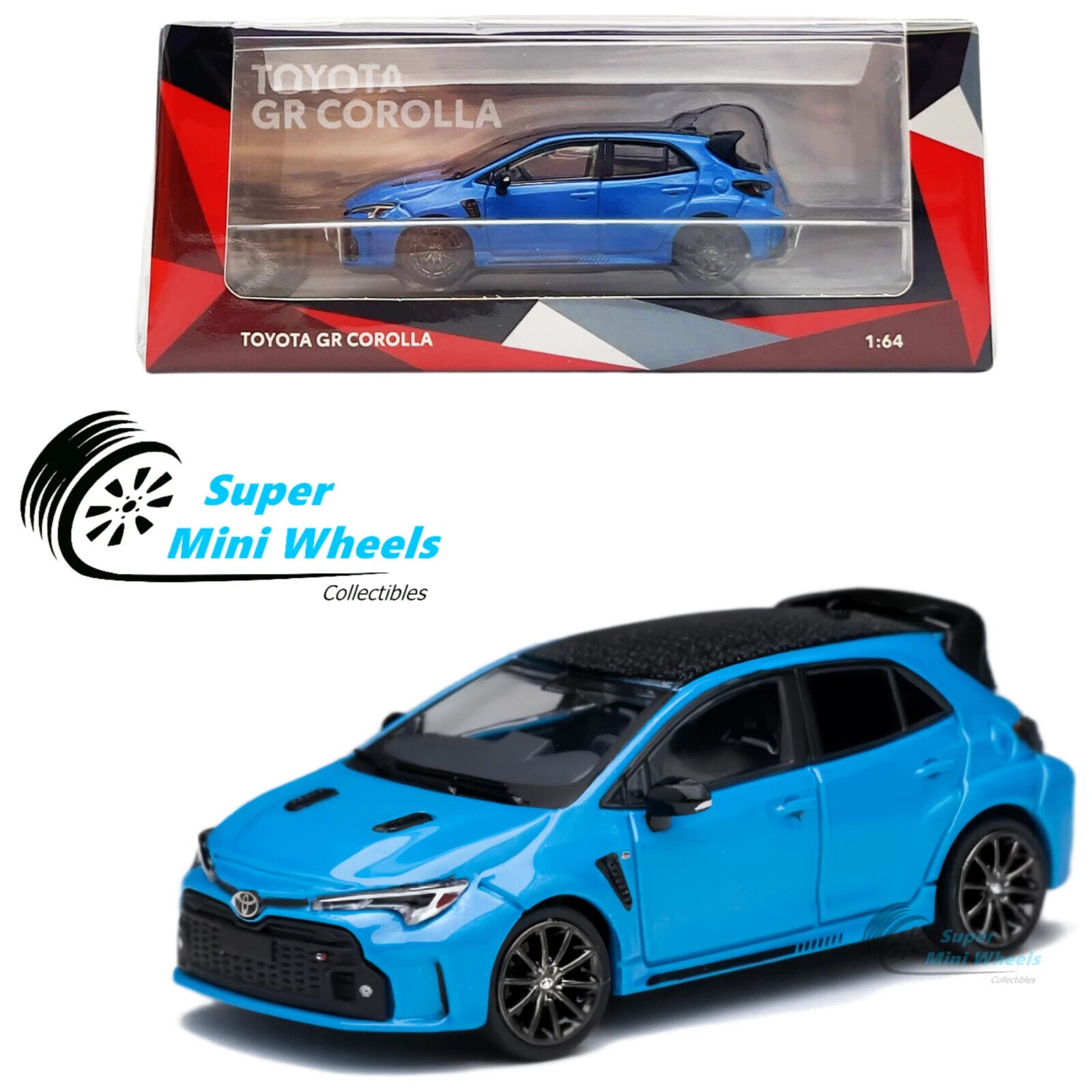 GCD 1:64 Toyota GR Corolla Circuit Edition (US Spec) Blue Flame – Super ...