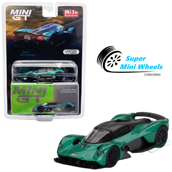 Mini GT 1:64 Aston Martin Valkyrie Aston Martin Racing Green #600 ...