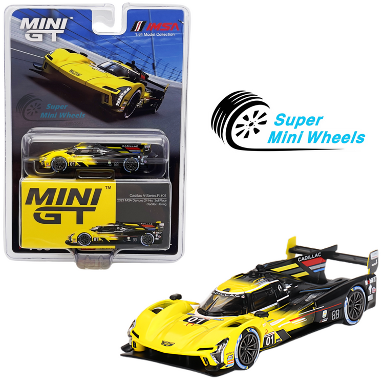 Mini GT 1:64 Cadillac V-Series.R #01 Cadillac Racing 2023 IMSA Daytona ...