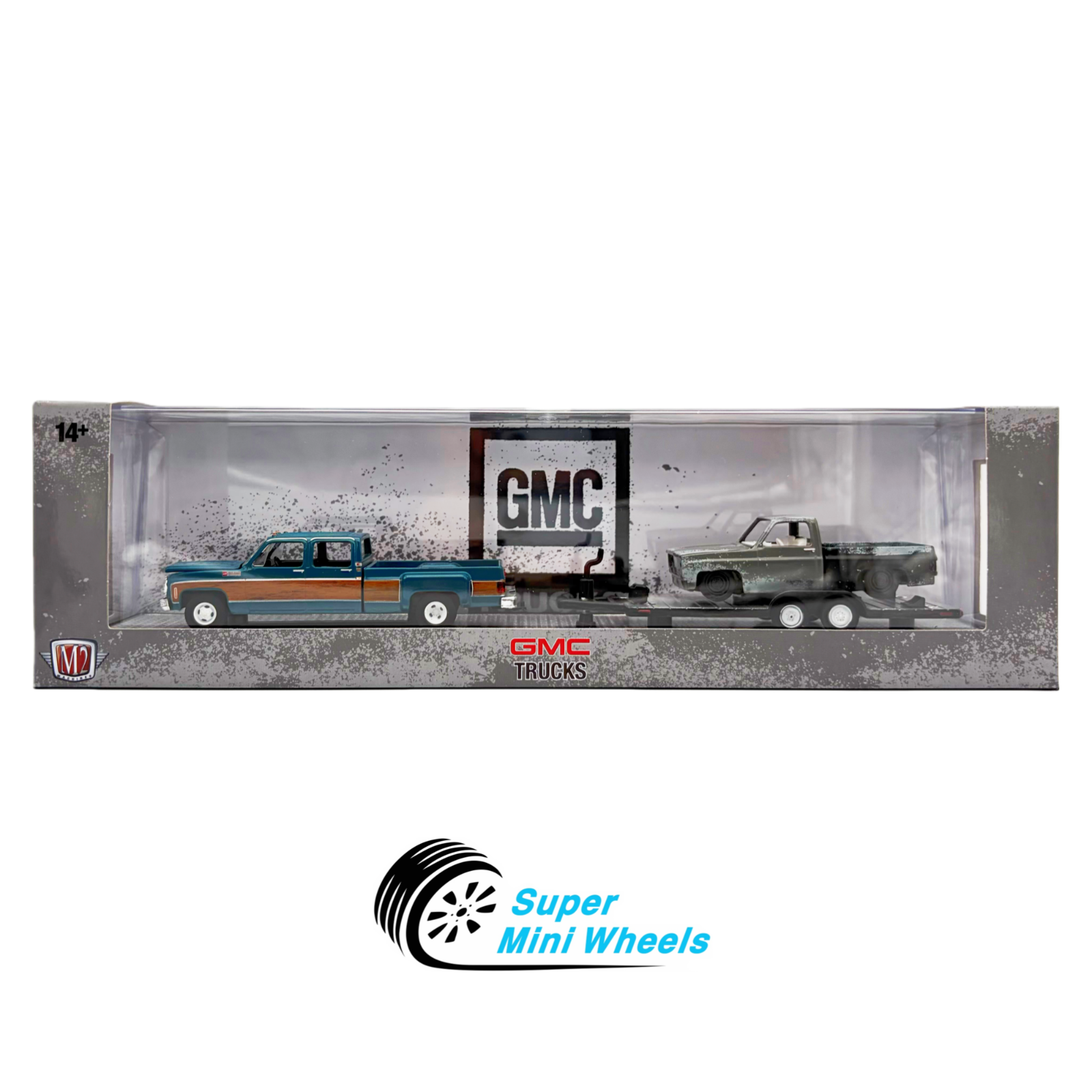 M2 Machines 1:64 1973 GMC 3500 & 1973 Chevrolet Cheyenne Super 10 ...
