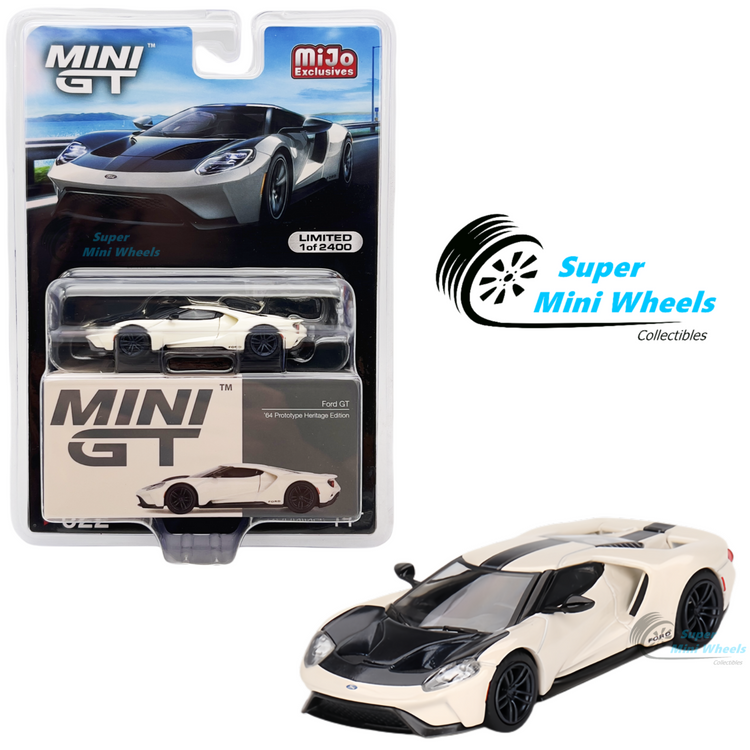 Mini GT 1:64 Ford GT ’64 Prototype Heritage Edition #622 – Super Mini ...