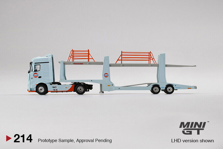 Mini GT 1:64 Mercedes-Benz Actros w/ Car Carrier trailer #214 – Super ...