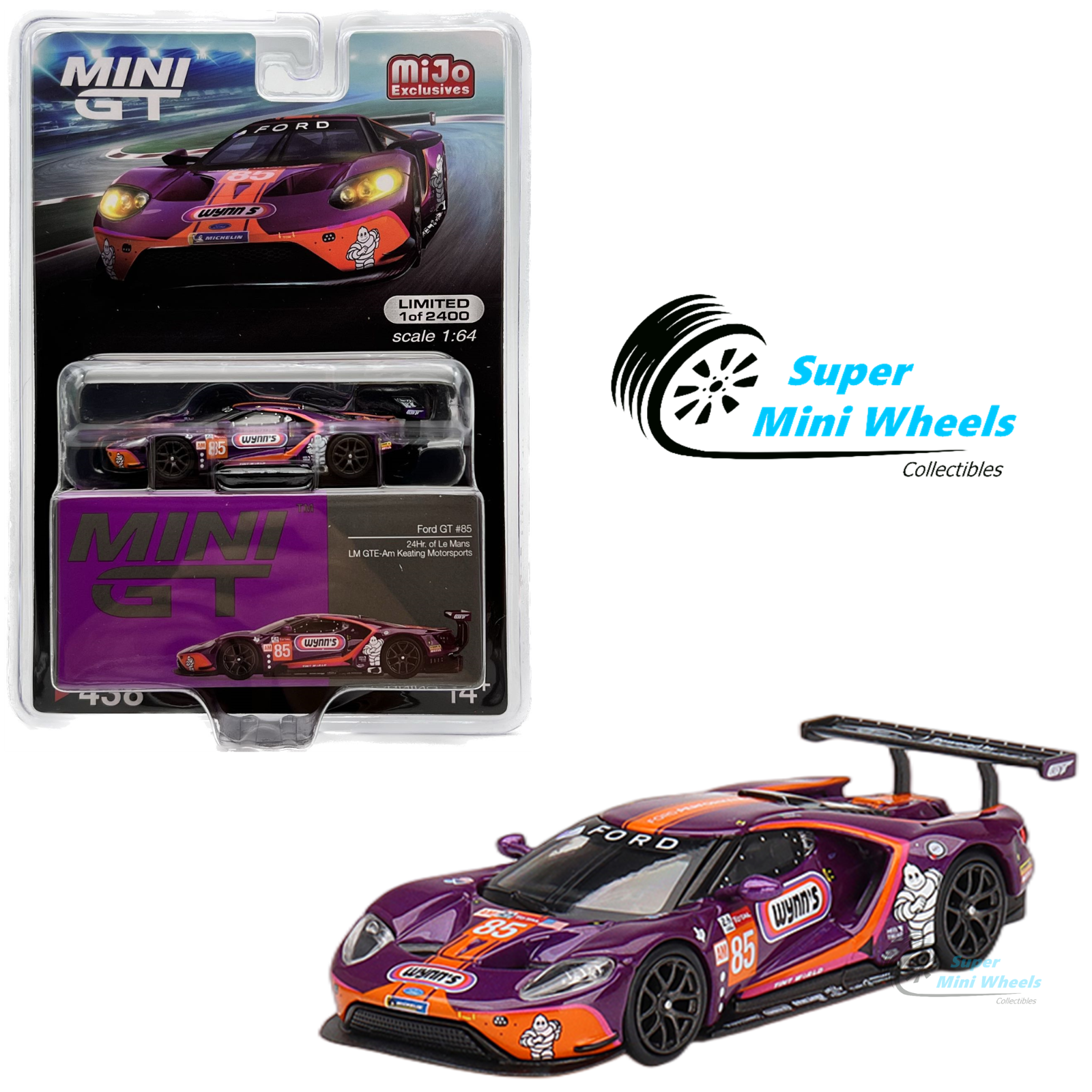 Mini GT 1:64 Ford GT #85 2019 24 Hrs of Le Mans LM GTE-Am #438 – Super ...
