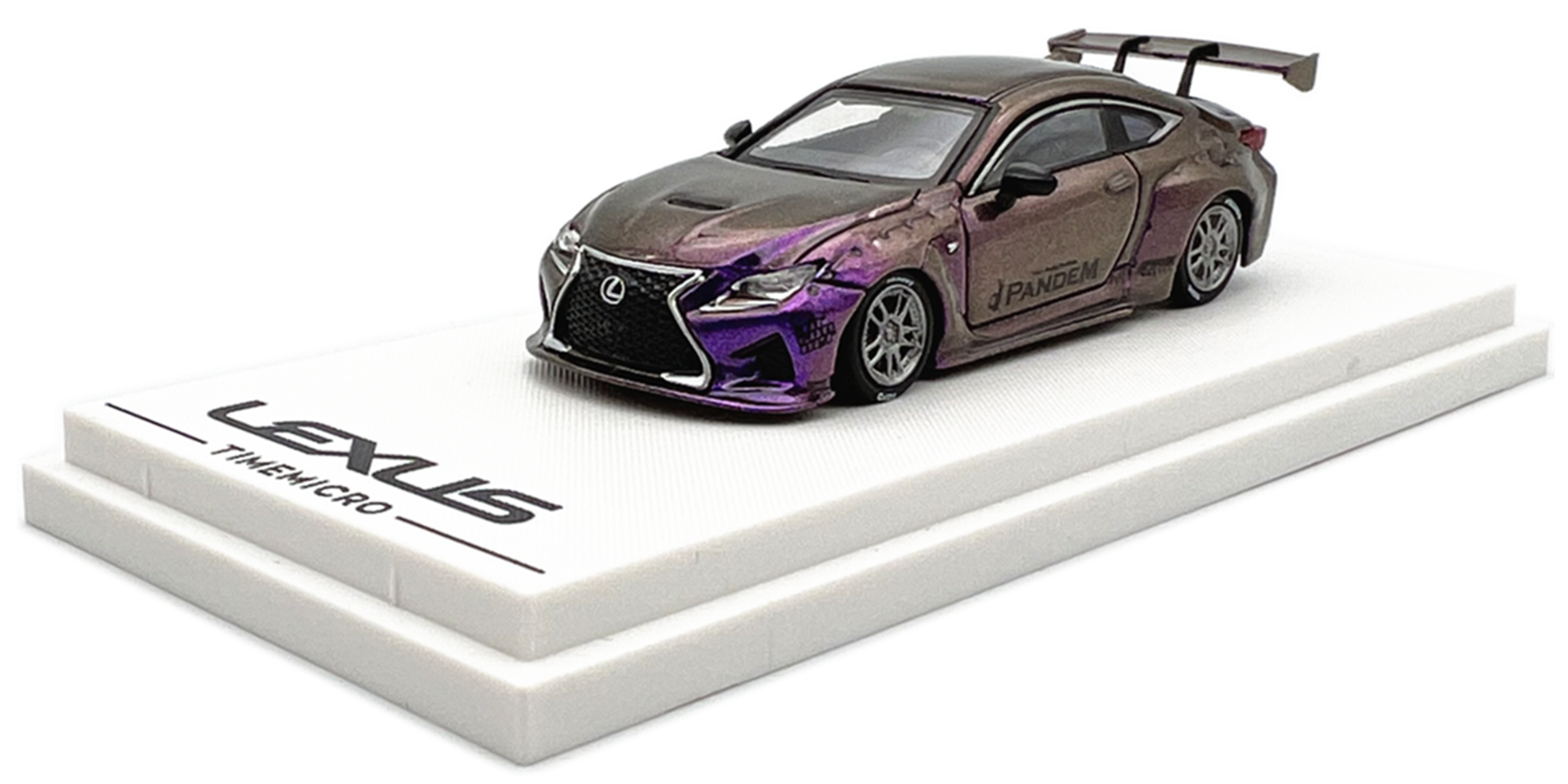 Time Micro 1:64 Lexus RC F Wide Body (Magic Purple) Diecast Model ...