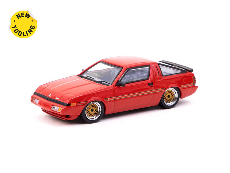 Tarmac Works 1:64 Mitsubishi Starion Bright Red – Super Mini Wheels