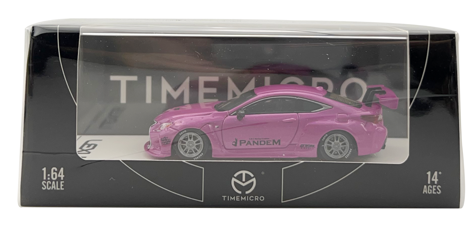 Time Micro 1:64 Lexus RCF Wide Body (Rose Red) Diecast Model – Super ...