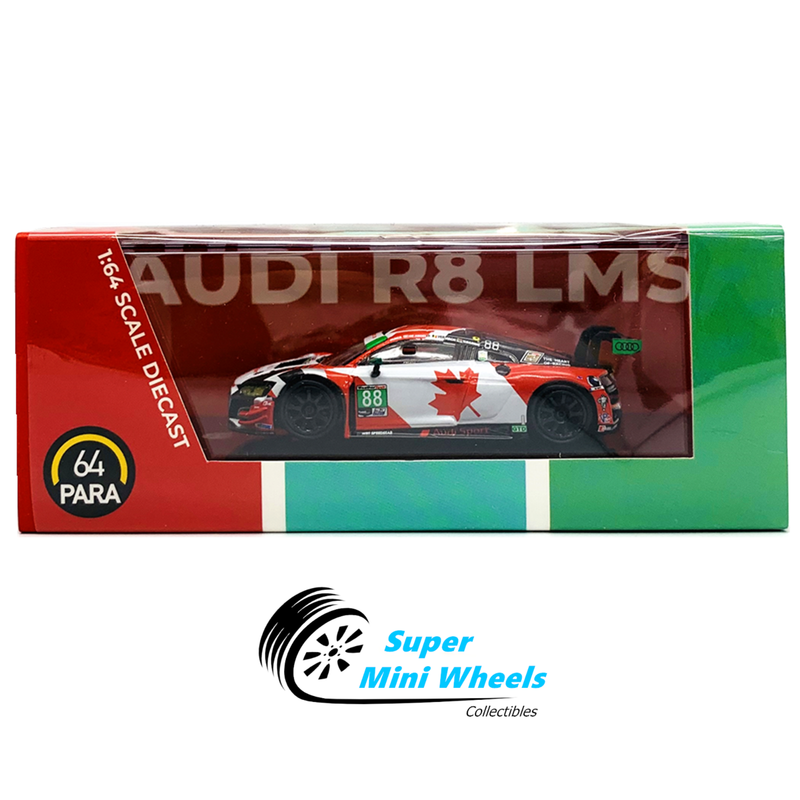 PARA64 - Audi R8 LMS #88 WRT Speedstar Daytona 24 Hours (2019) Diecast ...