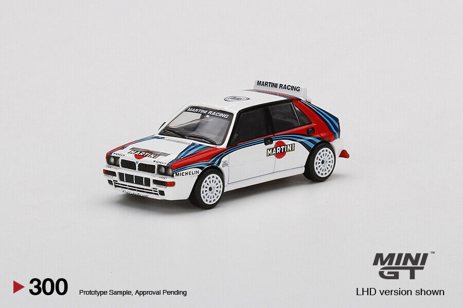 Mini GT 1:64 Lancia Delta HF Integrale Evoluzione Martini Racing (Whit ...