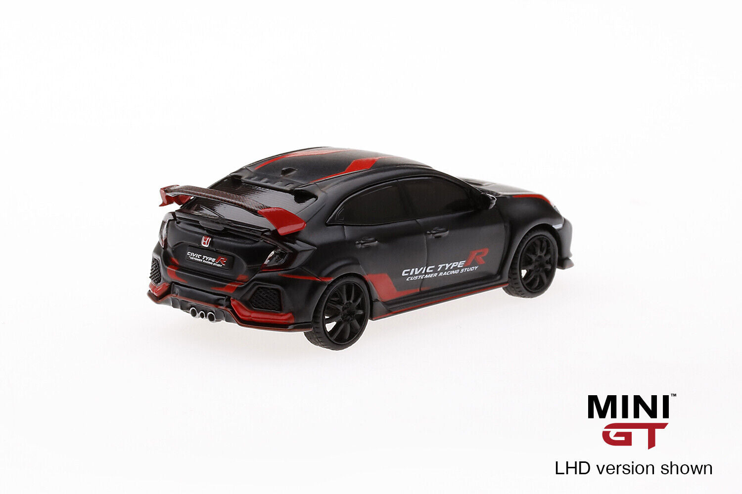 Mini GT 1:64 Honda Civic Type R (FK8) Black #23 – Super Mini Wheels